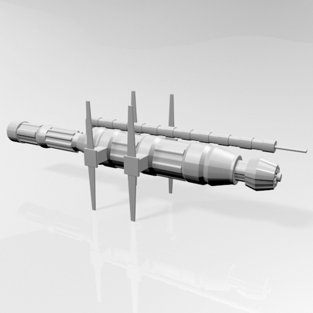 3D Space Station 01 - TurboSquid 1826757