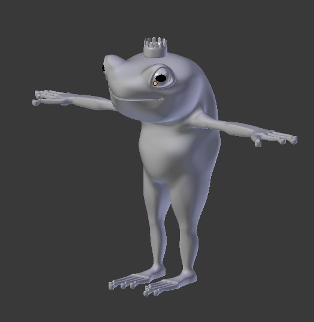 blender frog animations