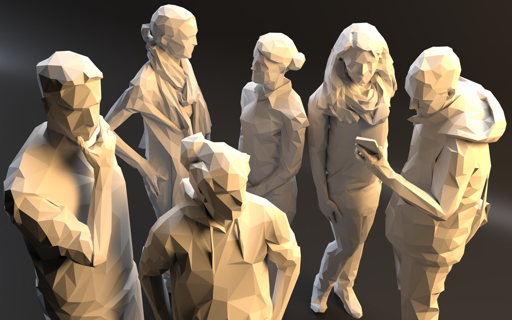 3D Polygonal Character Studio Biped Model - TurboSquid 1377185