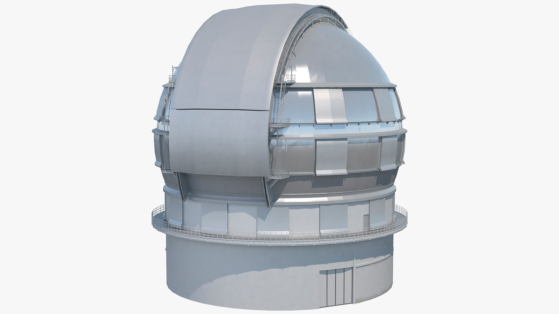 3D model observatory telescopes 2 - TurboSquid 1676814