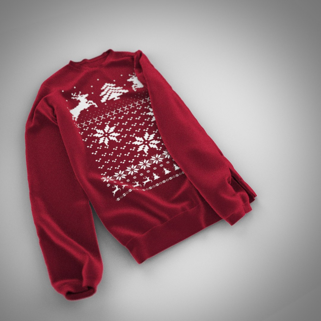 3d Pullover Animation