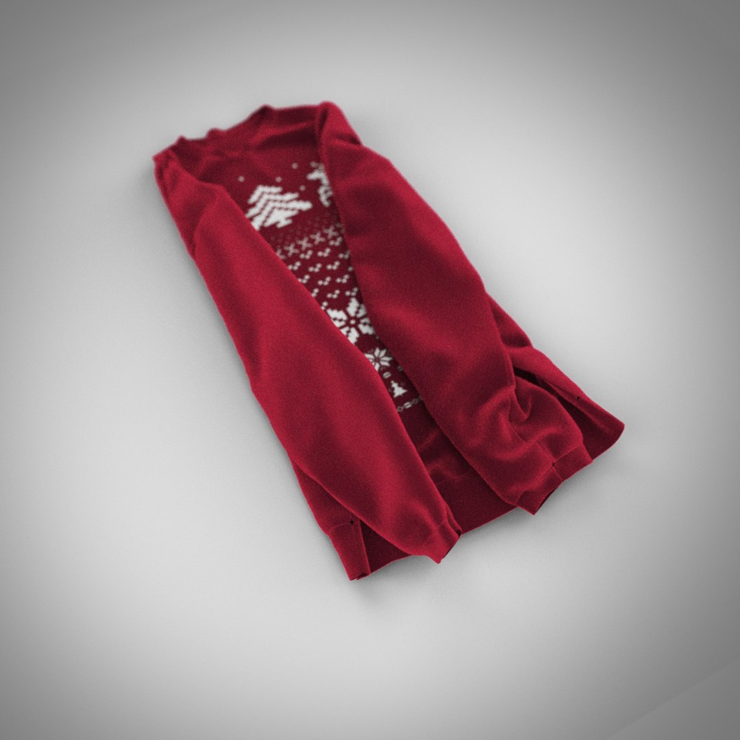 3d Pullover Animation