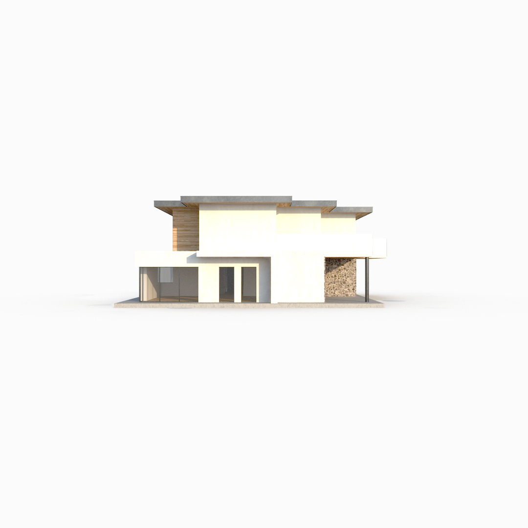 Modern House2 3D Model - TurboSquid 1210981