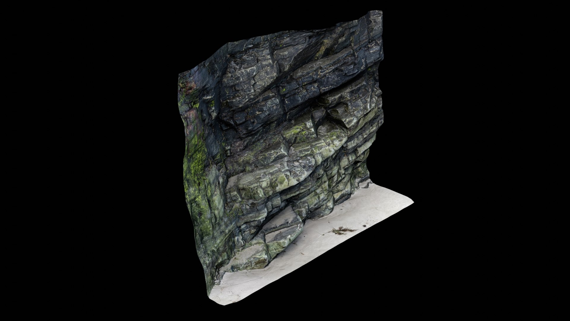 Wall Rock 3D Model - TurboSquid 1952679