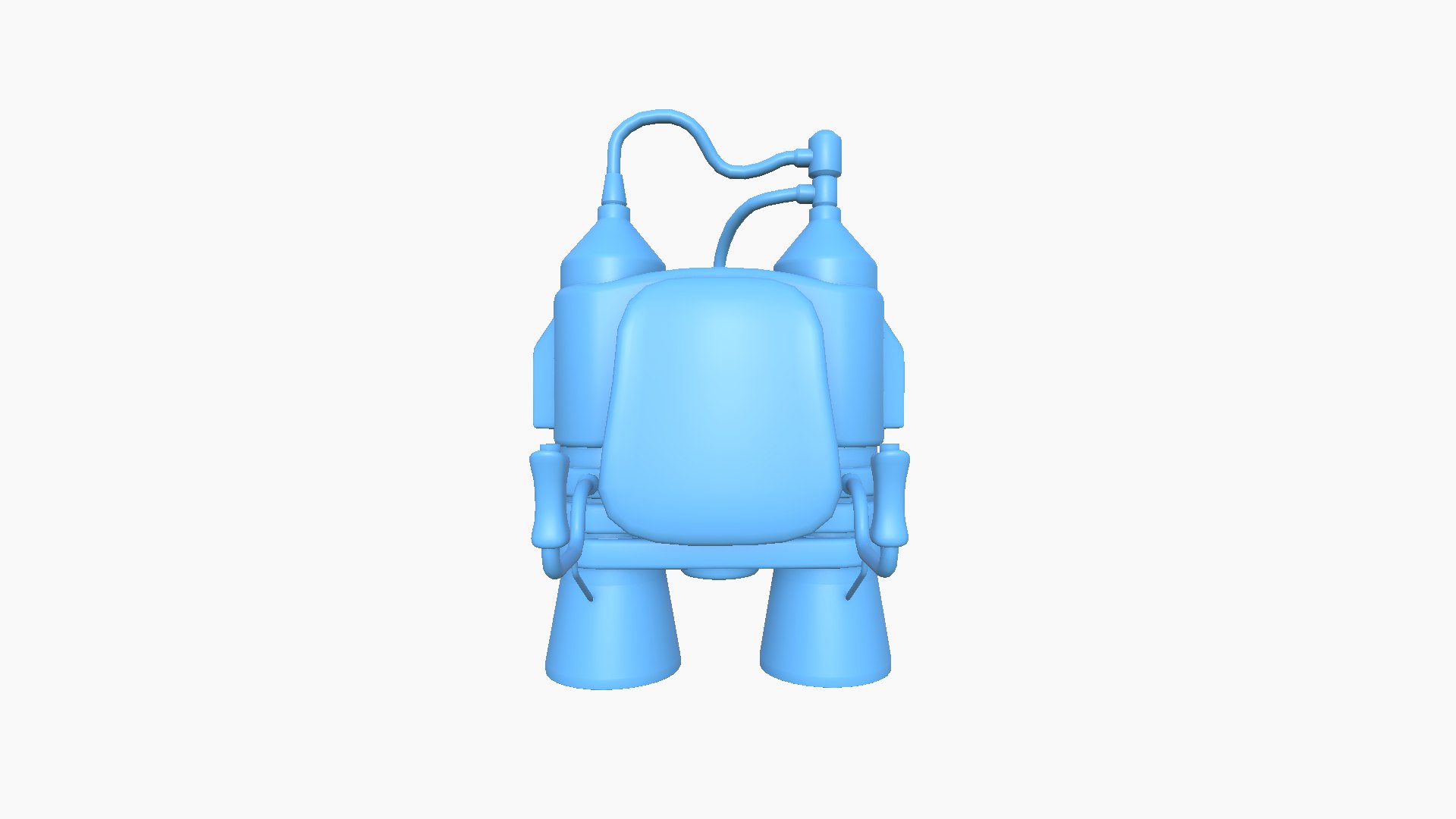 3D Jetpack E04 Red Black - SciFi Character Design - TurboSquid 1962088