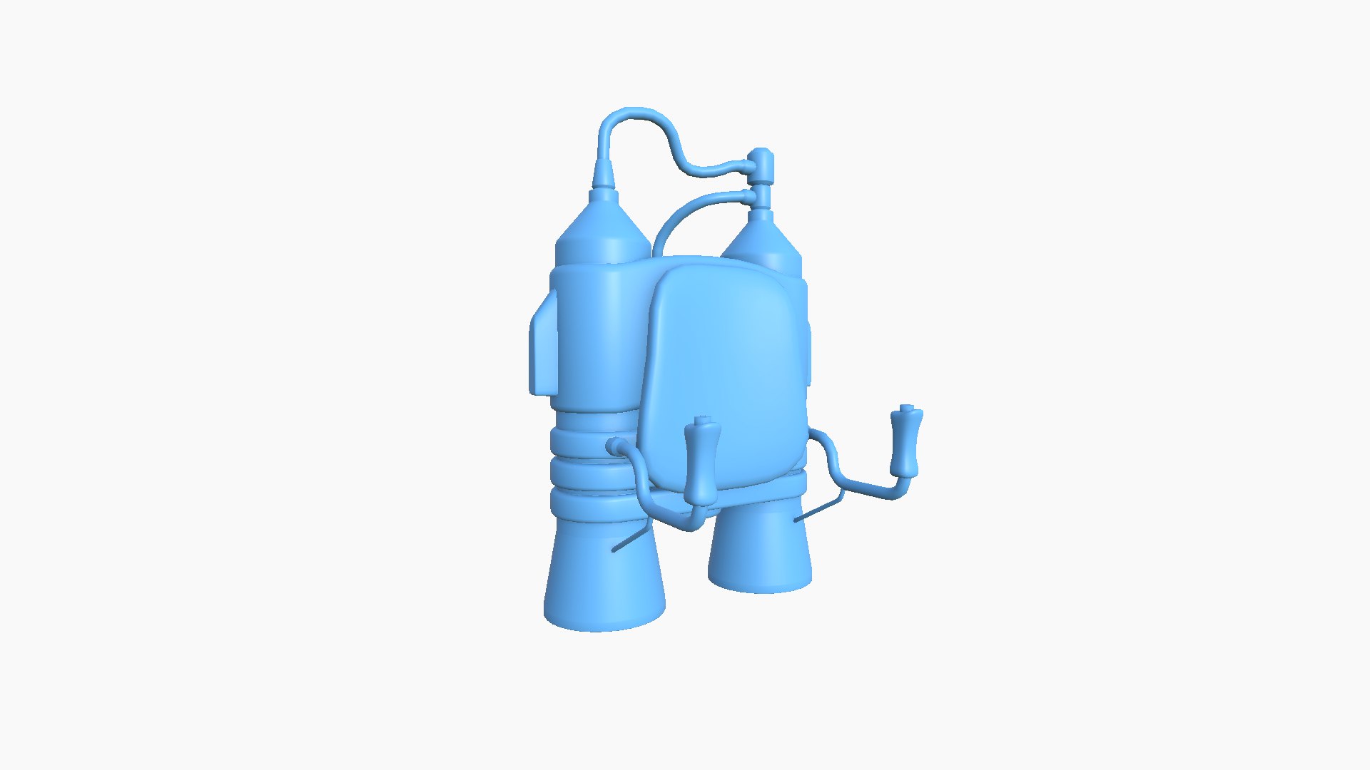 3D Jetpack E04 Red Black - SciFi Character Design - TurboSquid 1962088