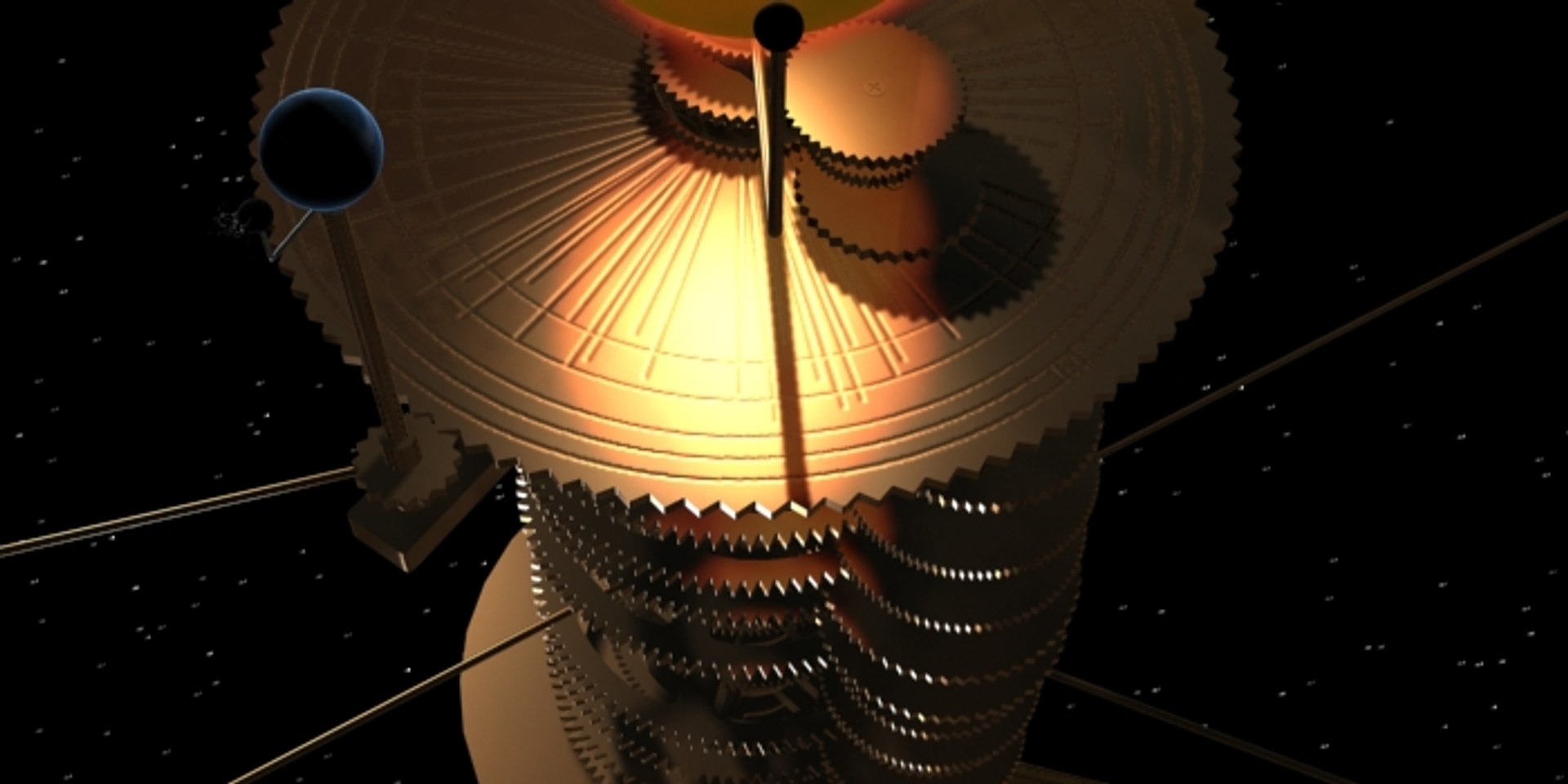 Orrery Solar 3d Model