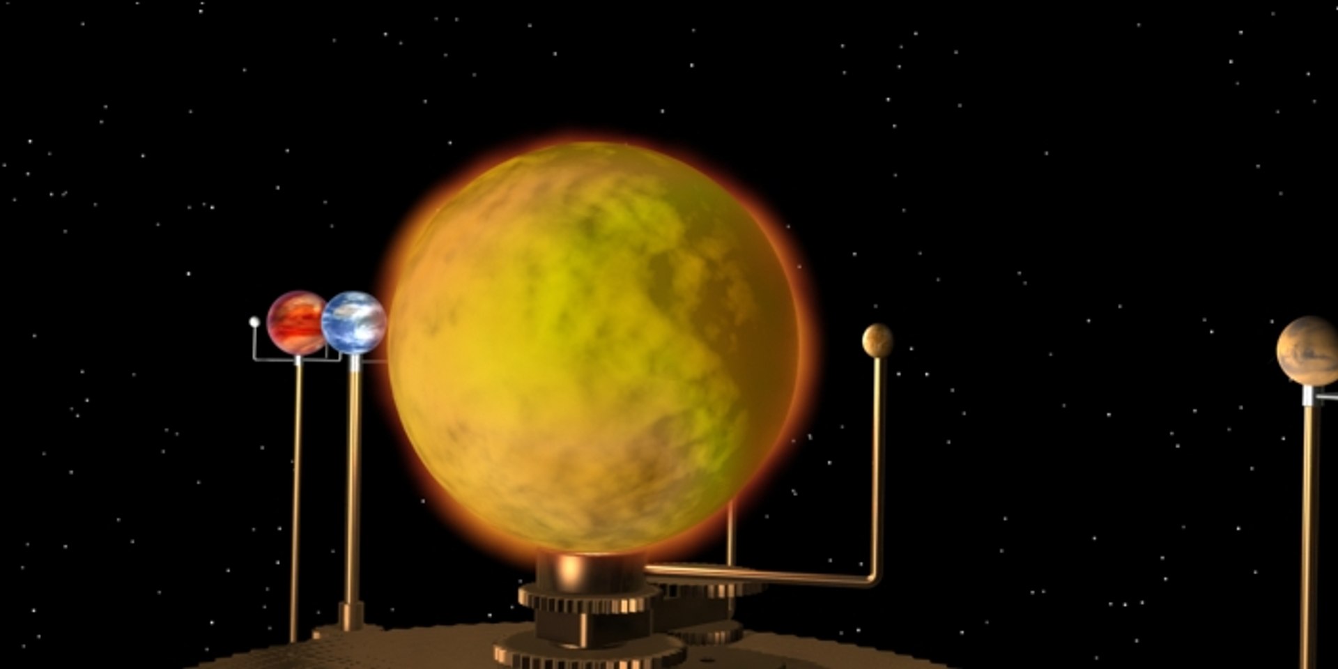 Orrery Solar 3d Model