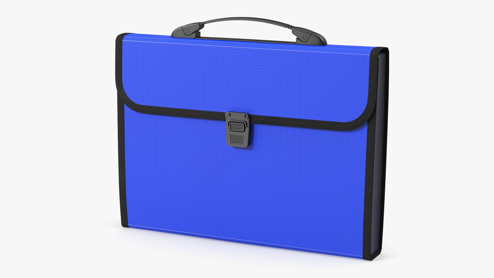 3D Plastic Expanding File Folder Blue model - TurboSquid 1991753