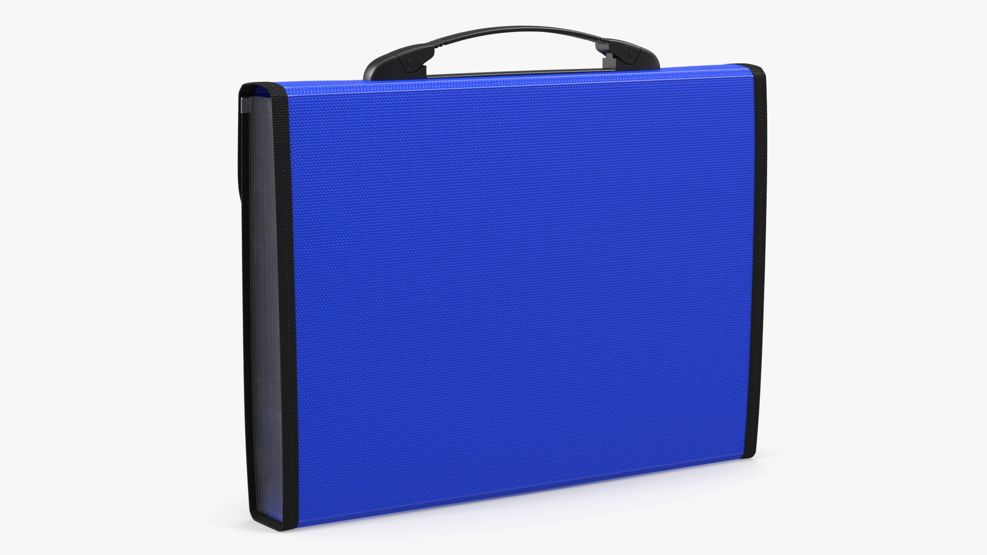 3D Plastic Expanding File Folder Blue Model - TurboSquid 1991753
