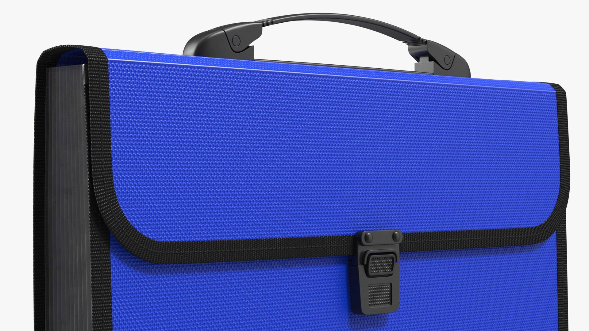 3D Plastic Expanding File Folder Blue Model - TurboSquid 1991753