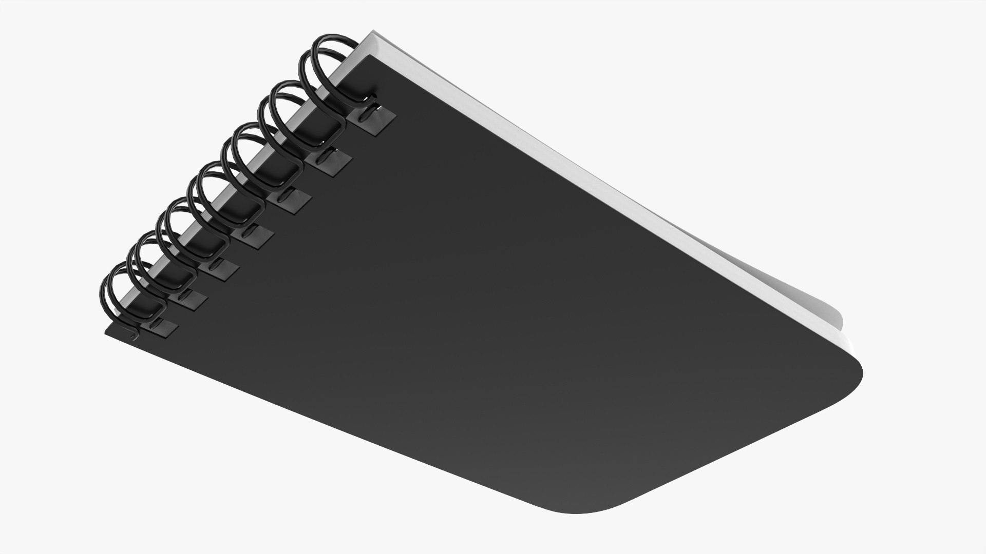 Notebook With Spiral 04 Flipped Model - TurboSquid 1716062