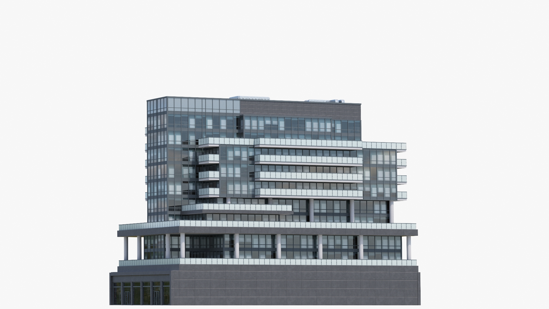 3D The Bond Condos V4 Model - TurboSquid 1800874