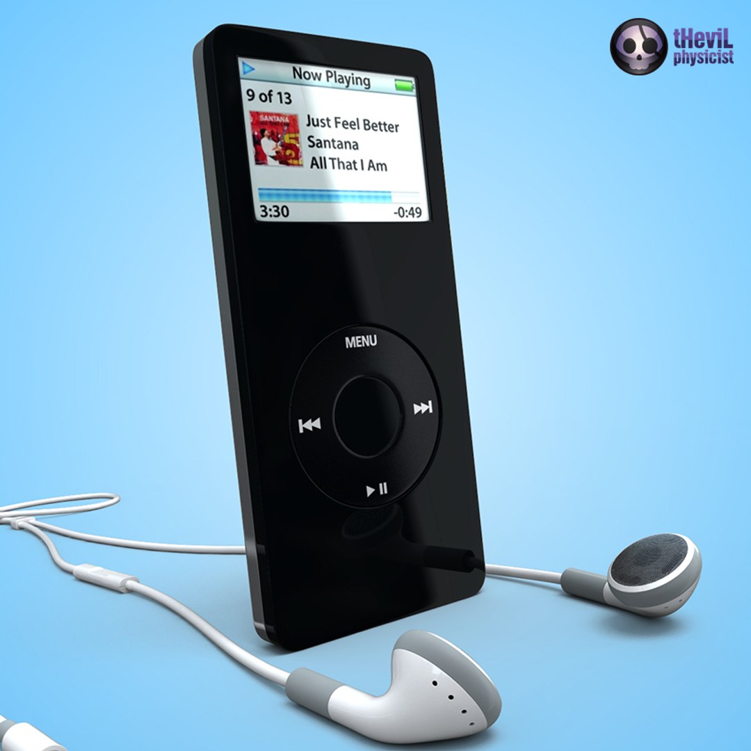 Apple Ipod Nano 3d Max