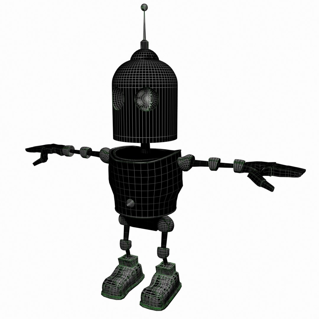 Love Robot 3D - TurboSquid 2070119