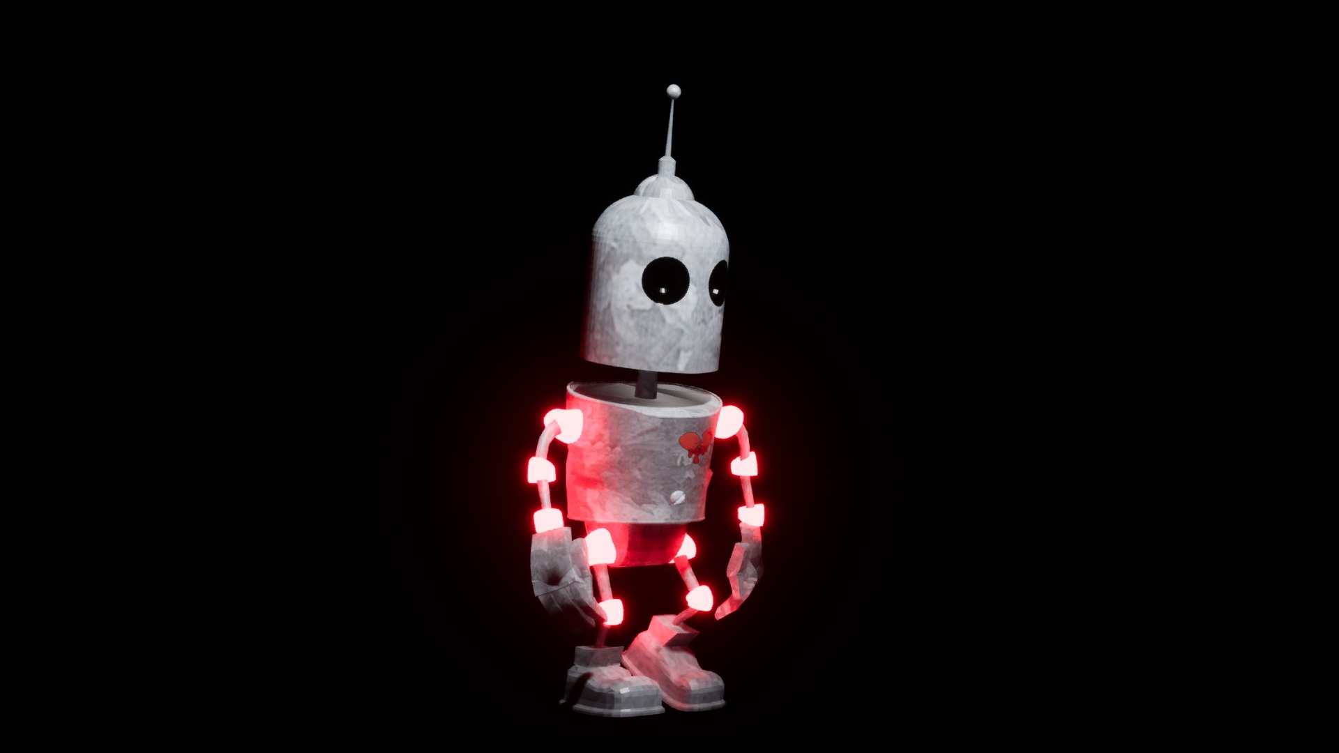 Love Robot 3D - TurboSquid 2070119