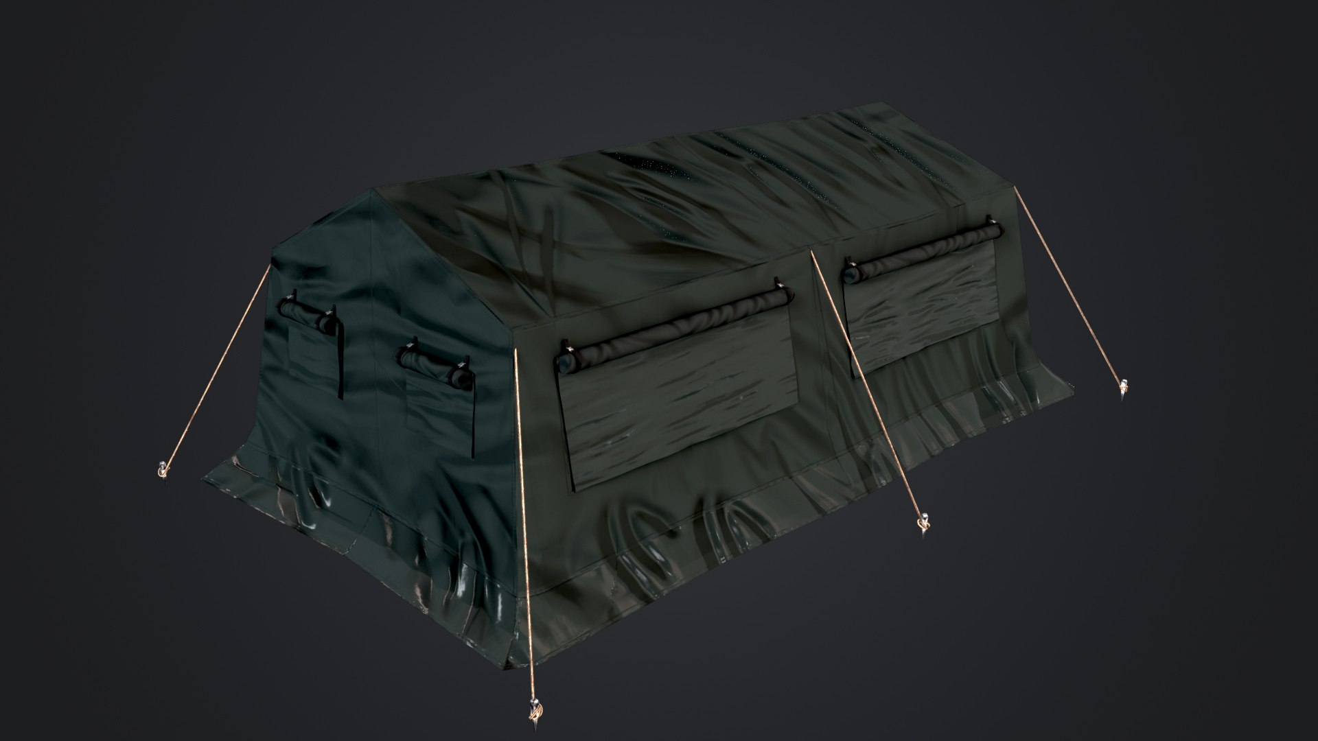 Tent Big 3D Model - TurboSquid 2247446
