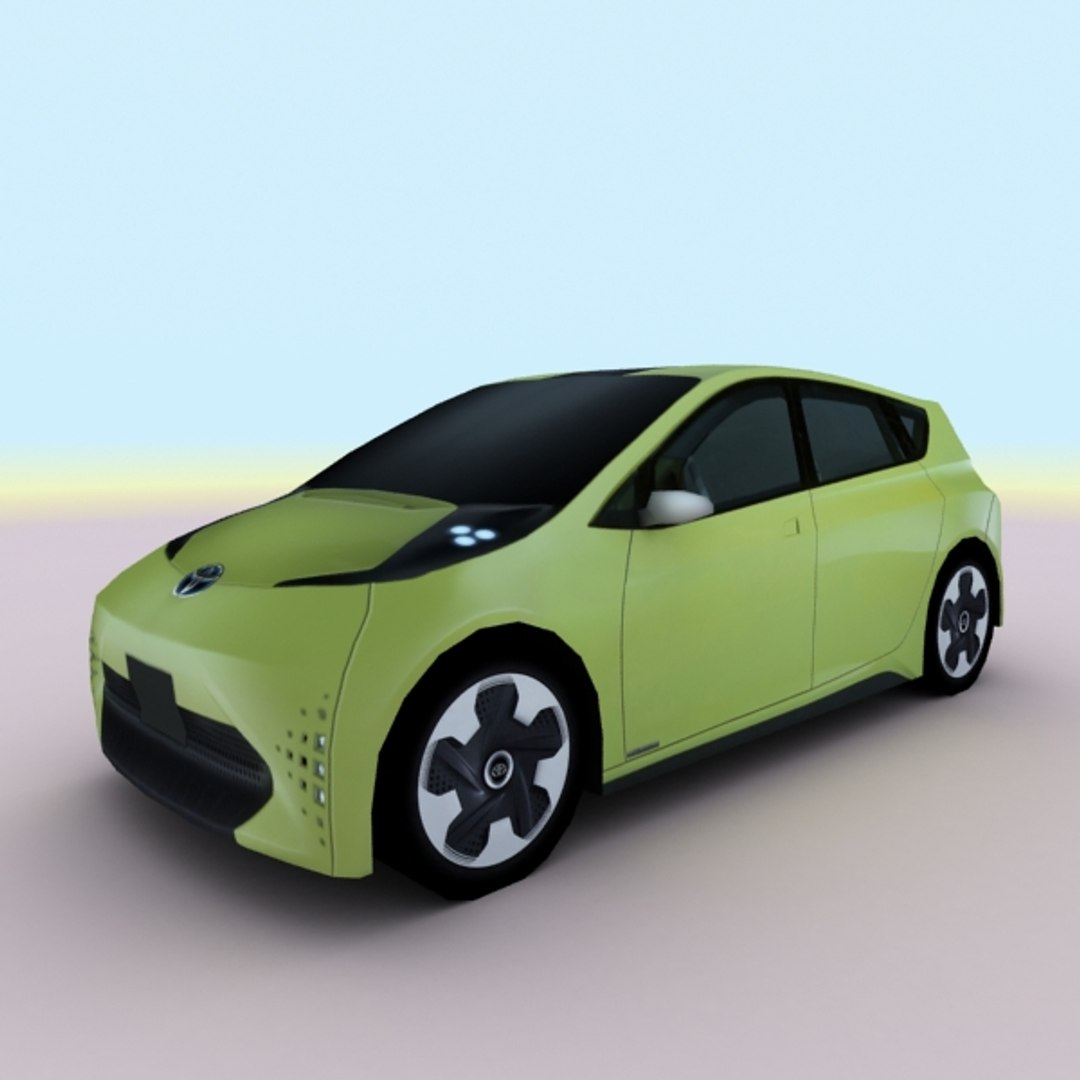 2010 Toyota Ft-ch Concept 3d Max