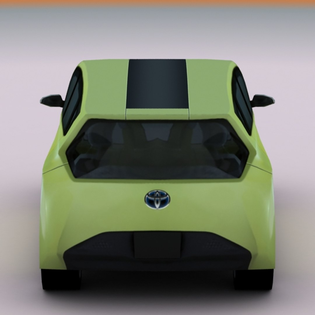 2010 Toyota Ft-ch Concept 3d Max