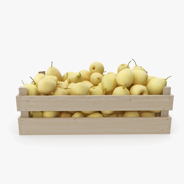 3D pear chinese wooden crate model - TurboSquid 1345600