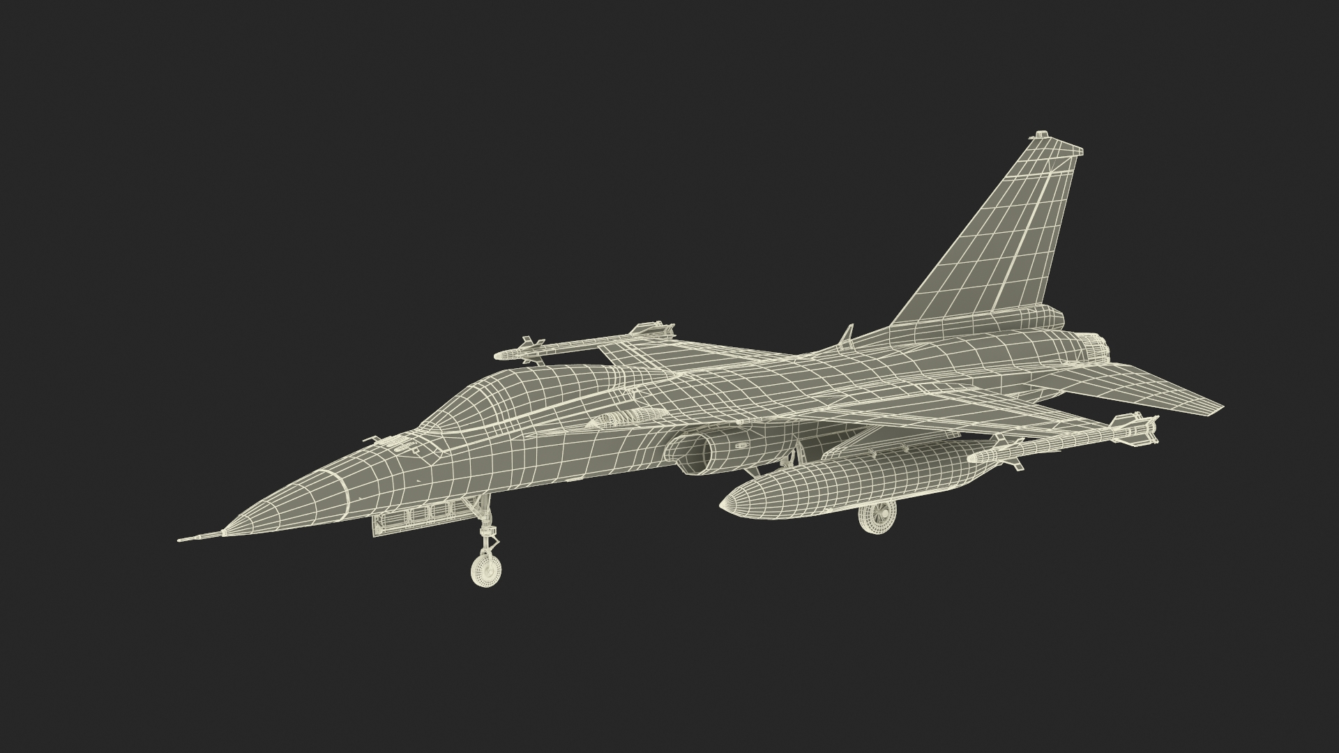 AIDC F-CK-1 Ching-Kuo Fighter Jet Green Model - TurboSquid 2273099