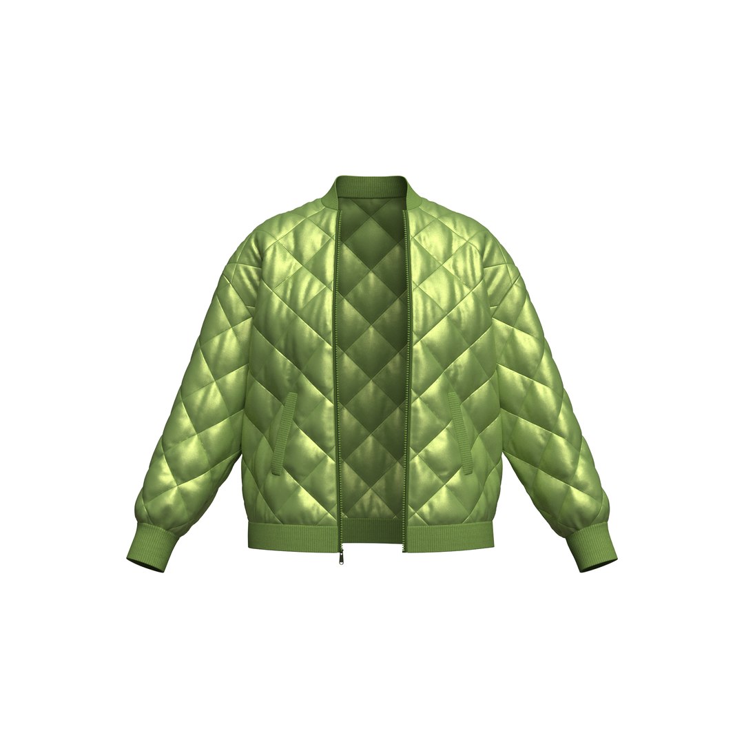 Womens Puffer Jacket 3D Model 3D Model - TurboSquid 2246941