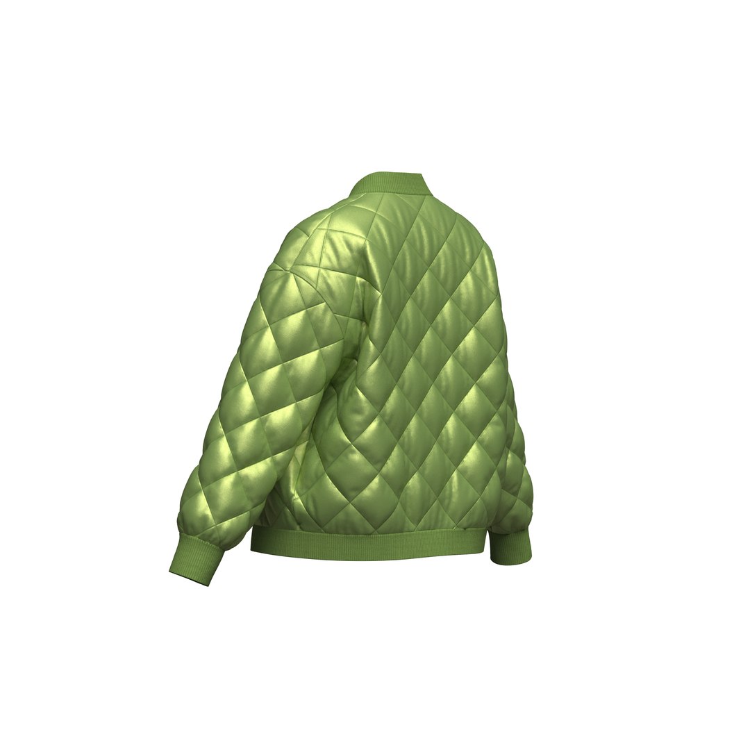 Womens Puffer Jacket 3D Model 3D Model - TurboSquid 2246941