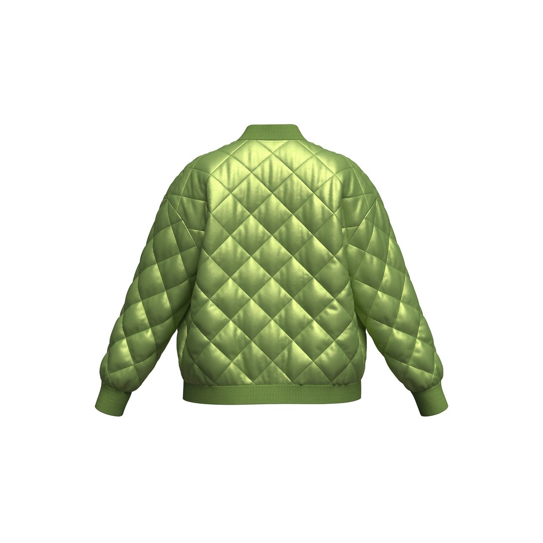 Womens Puffer Jacket 3D Model 3D Model - TurboSquid 2246941