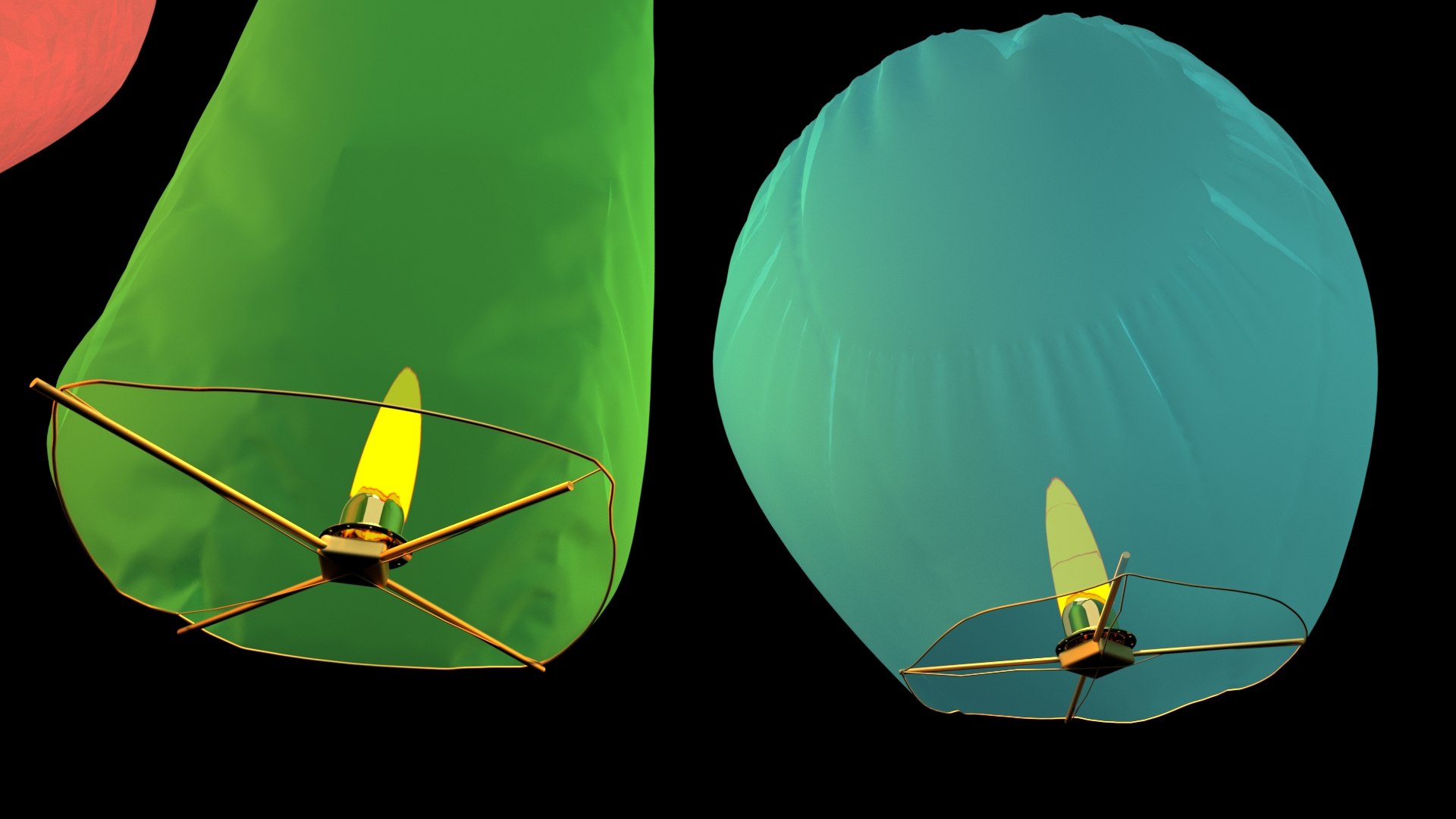 3D Chinese Sky Lantern - TurboSquid 1967113