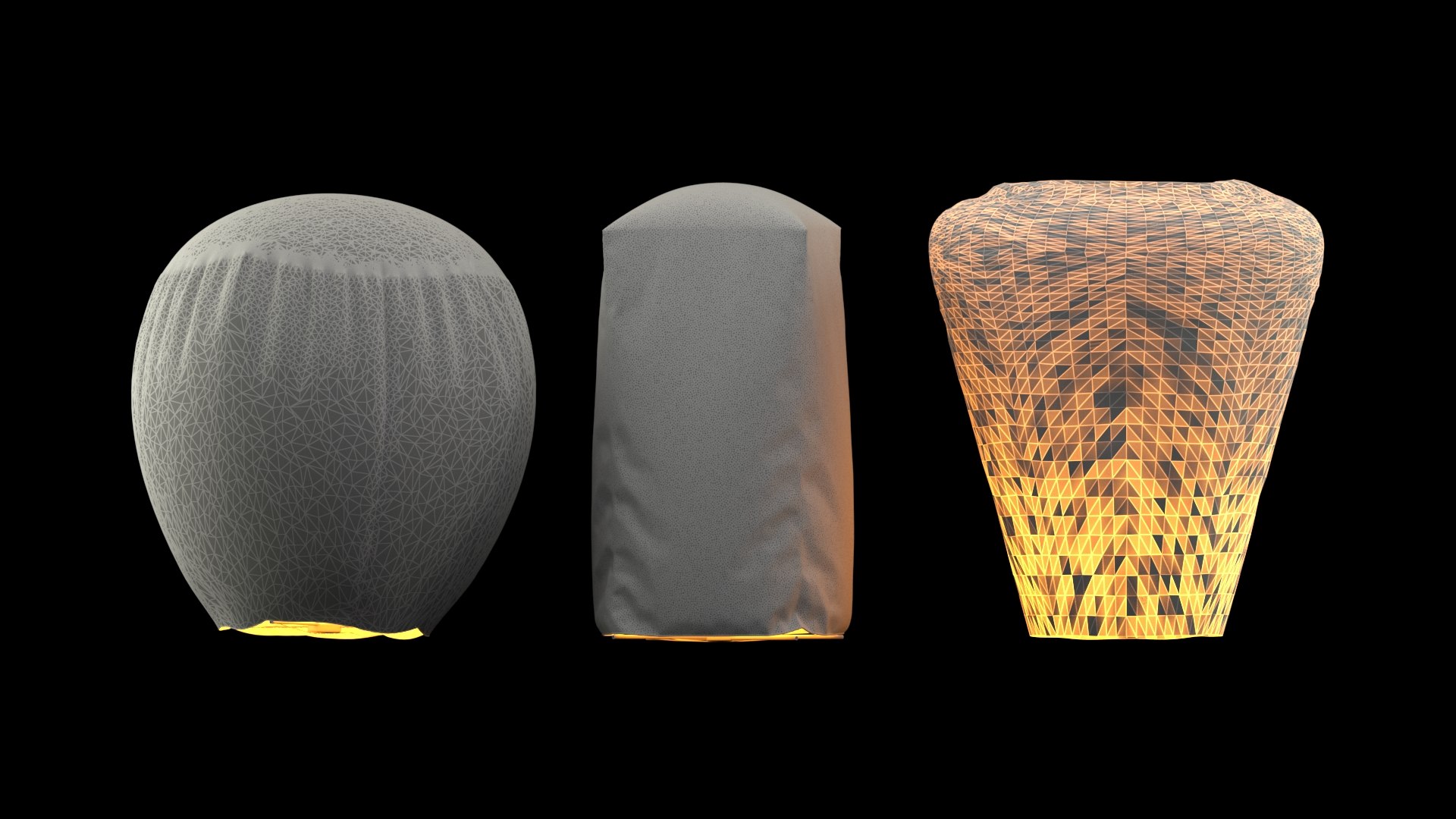 3D Chinese Sky Lantern - TurboSquid 1967113