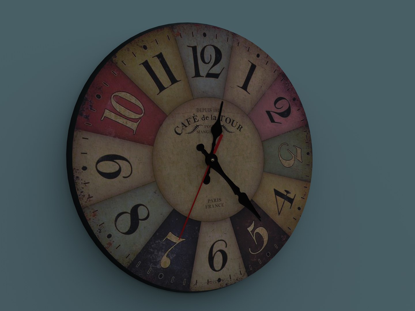 3D Clock House Model - TurboSquid 1284489