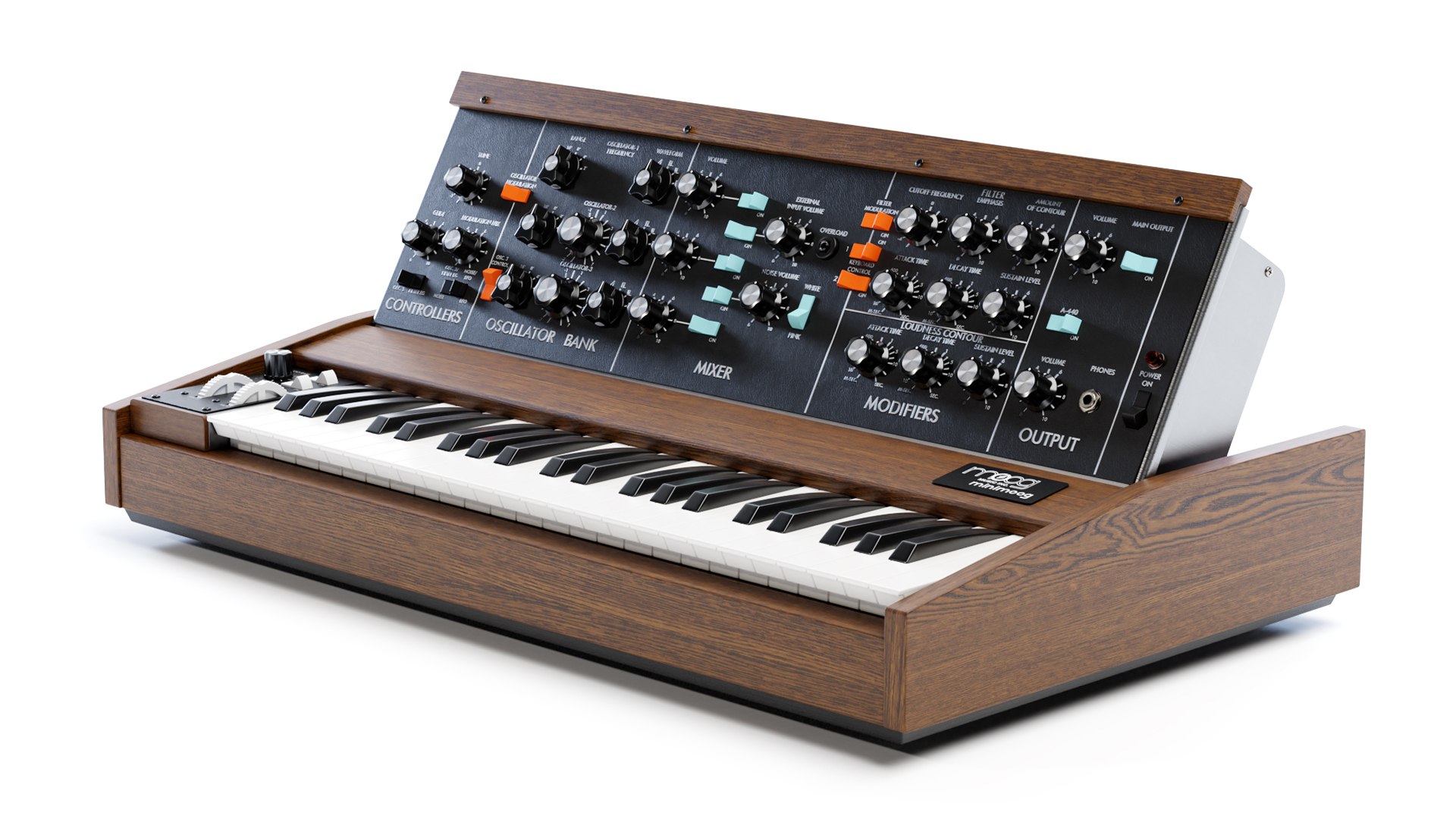 3D Minimoog Model D Model - TurboSquid 2156904