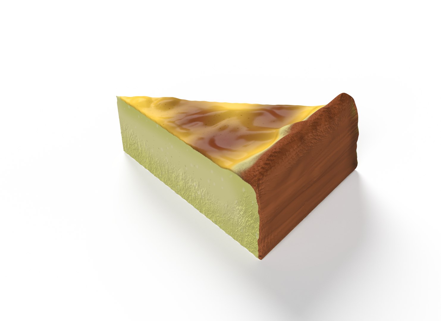 Flan Dessert 3D Model - TurboSquid 1638645