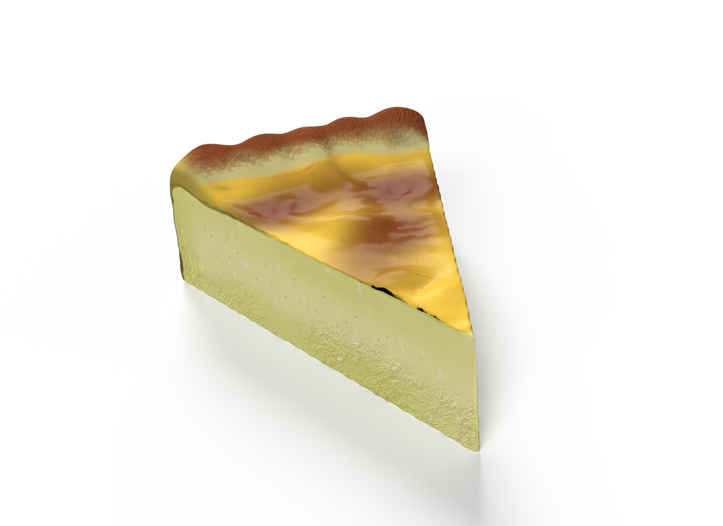 Flan Dessert 3D Model - TurboSquid 1638645
