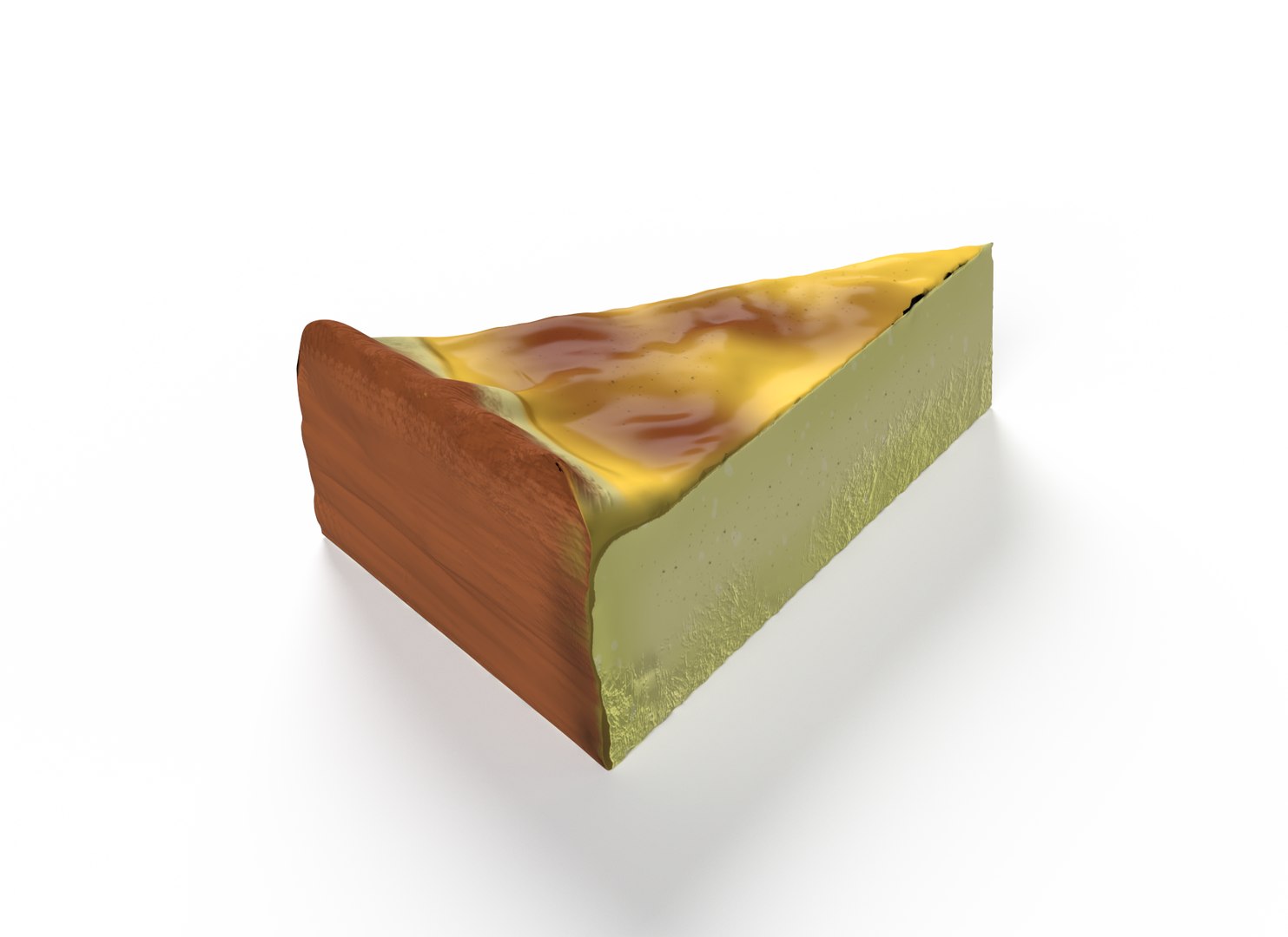 Flan Dessert 3D Model - TurboSquid 1638645