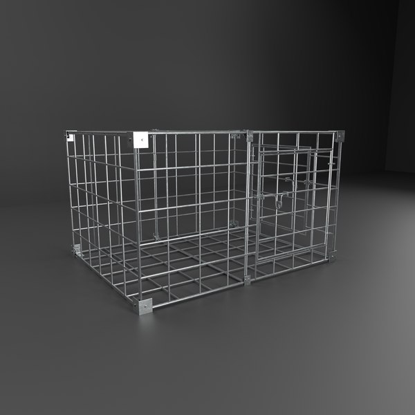 modelo 3d Modelado de jaulas Modelo 3D de bajo polígono - TurboSquid ...