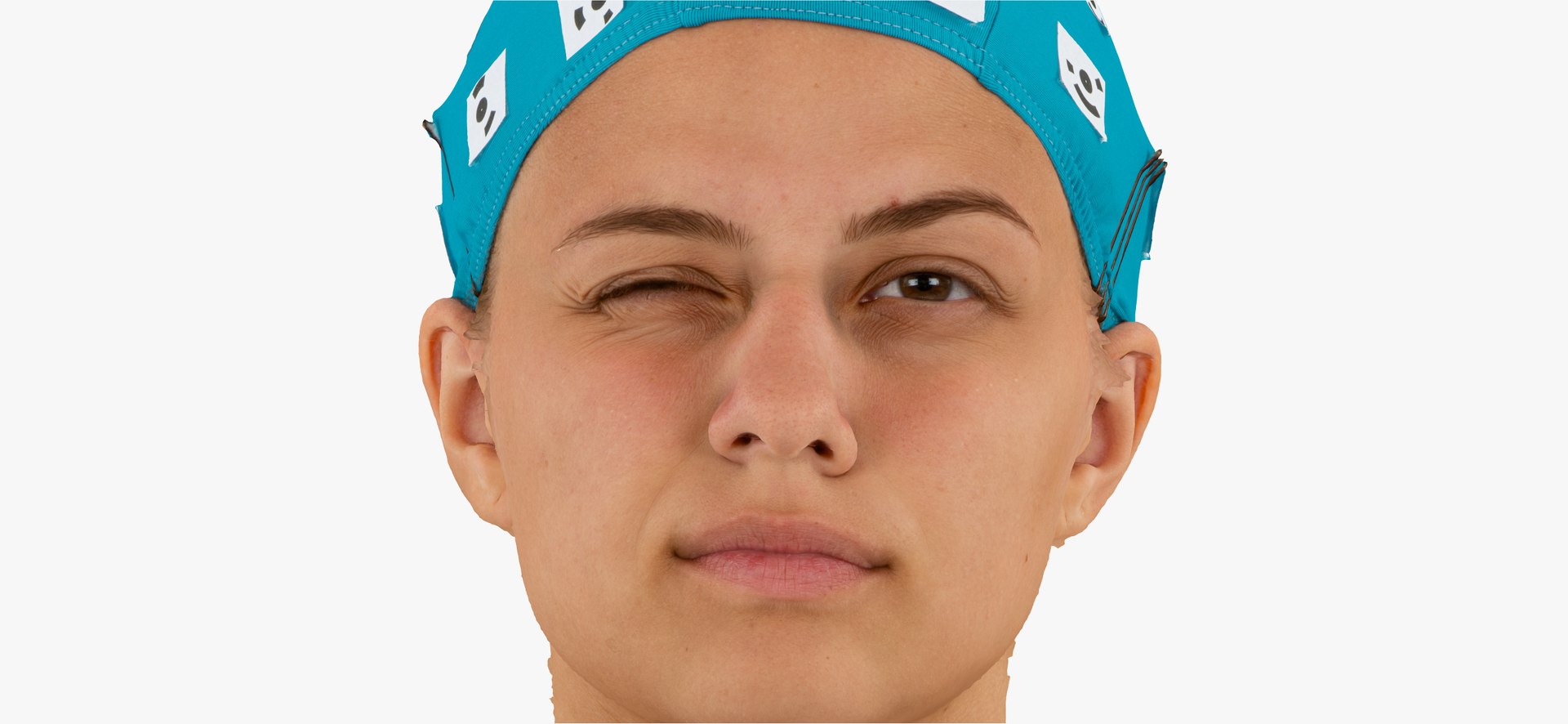 Penelope Human Head Wink 3D - TurboSquid 1694334