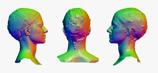 Penelope human head wink 3D - TurboSquid 1694334