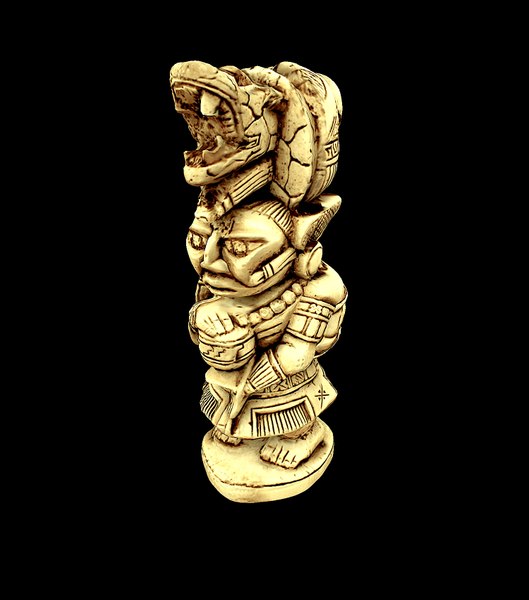 3d model mayan replica asset