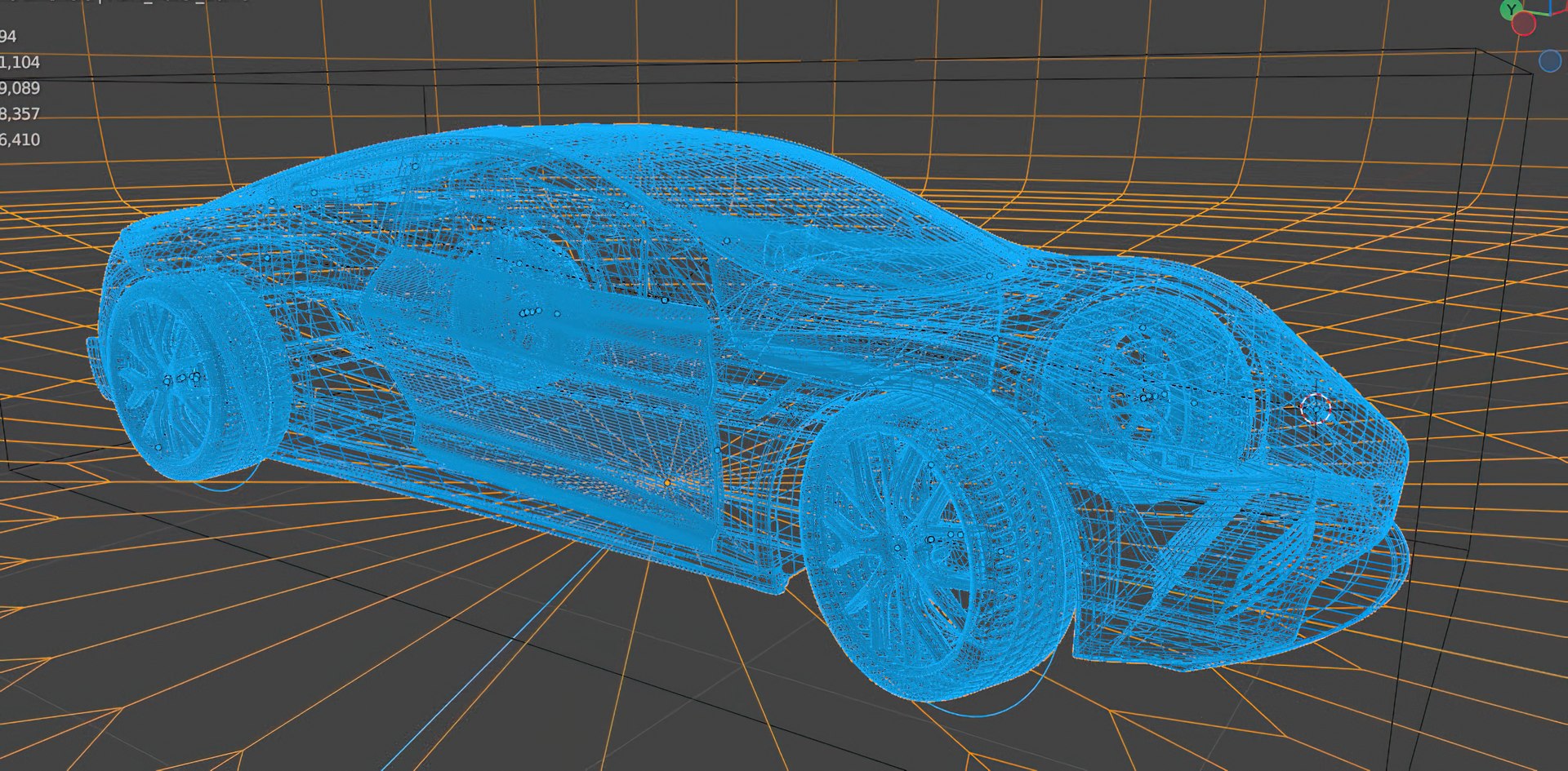 3D Blue Tesla Roadster Full 3d Signed By Elon Musk Animated Assembly ...