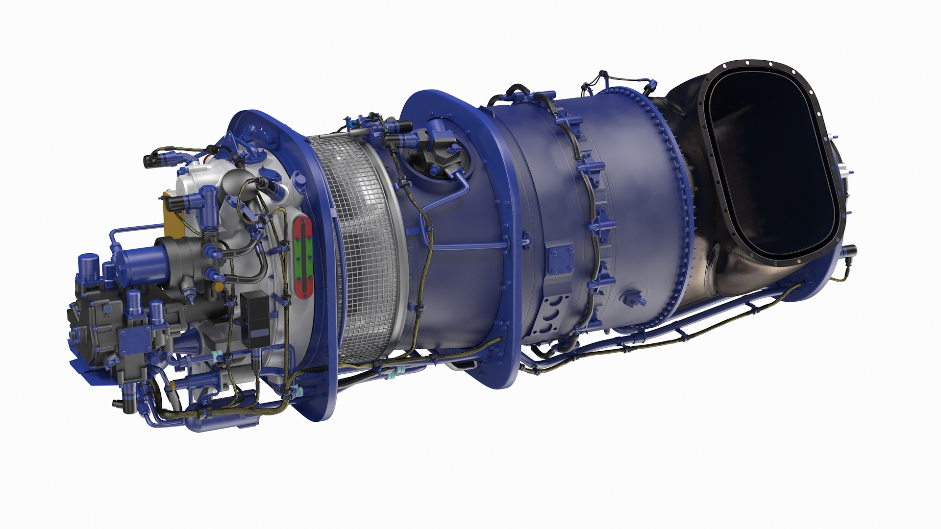 3D Turboshaft Engine - TurboSquid 1486521