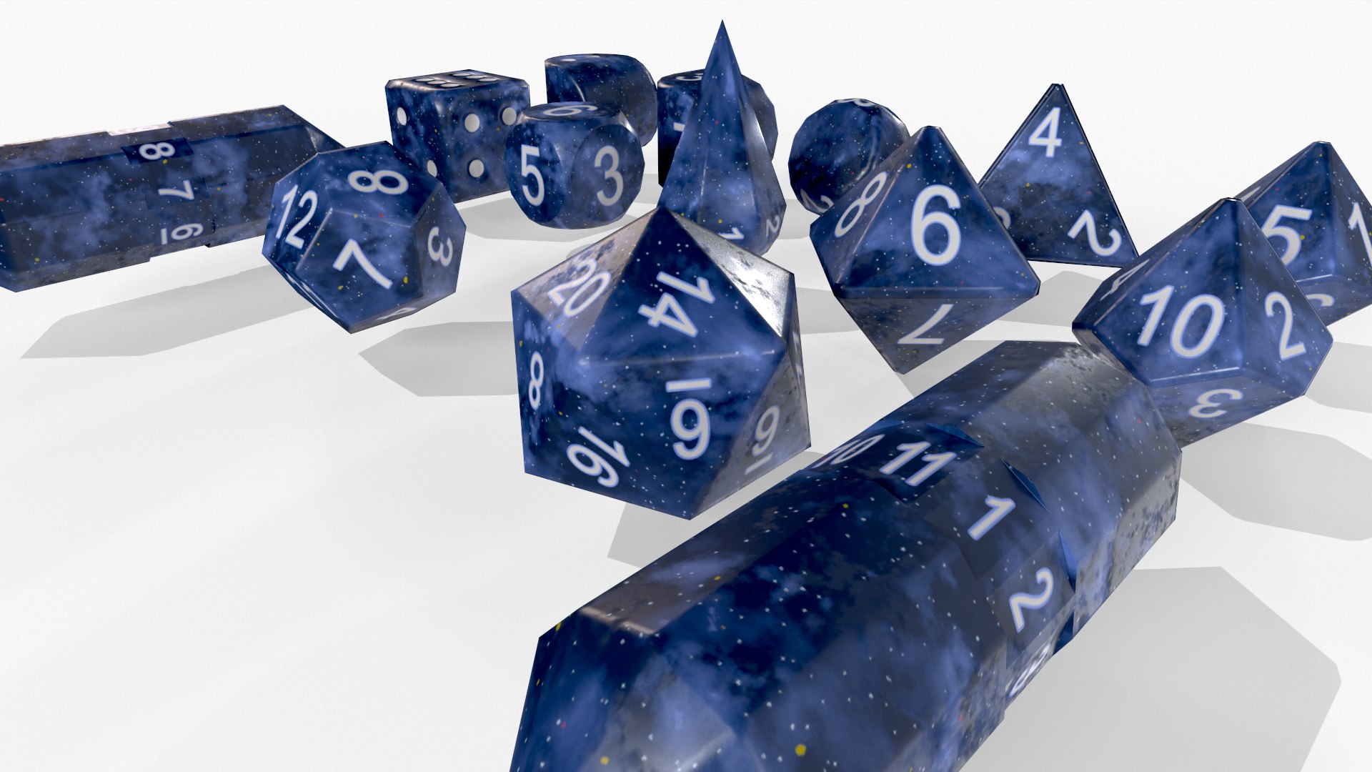 3D Dice Set Model - TurboSquid 2291038