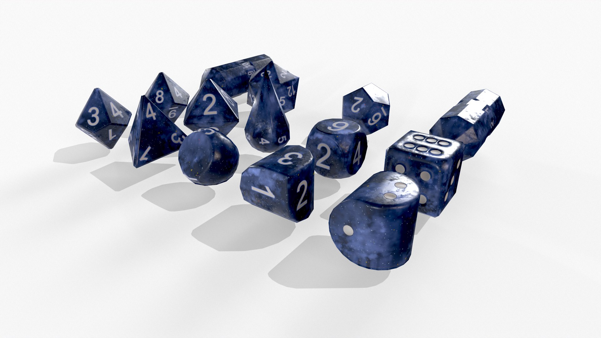 3D Dice Set Model - TurboSquid 2291038