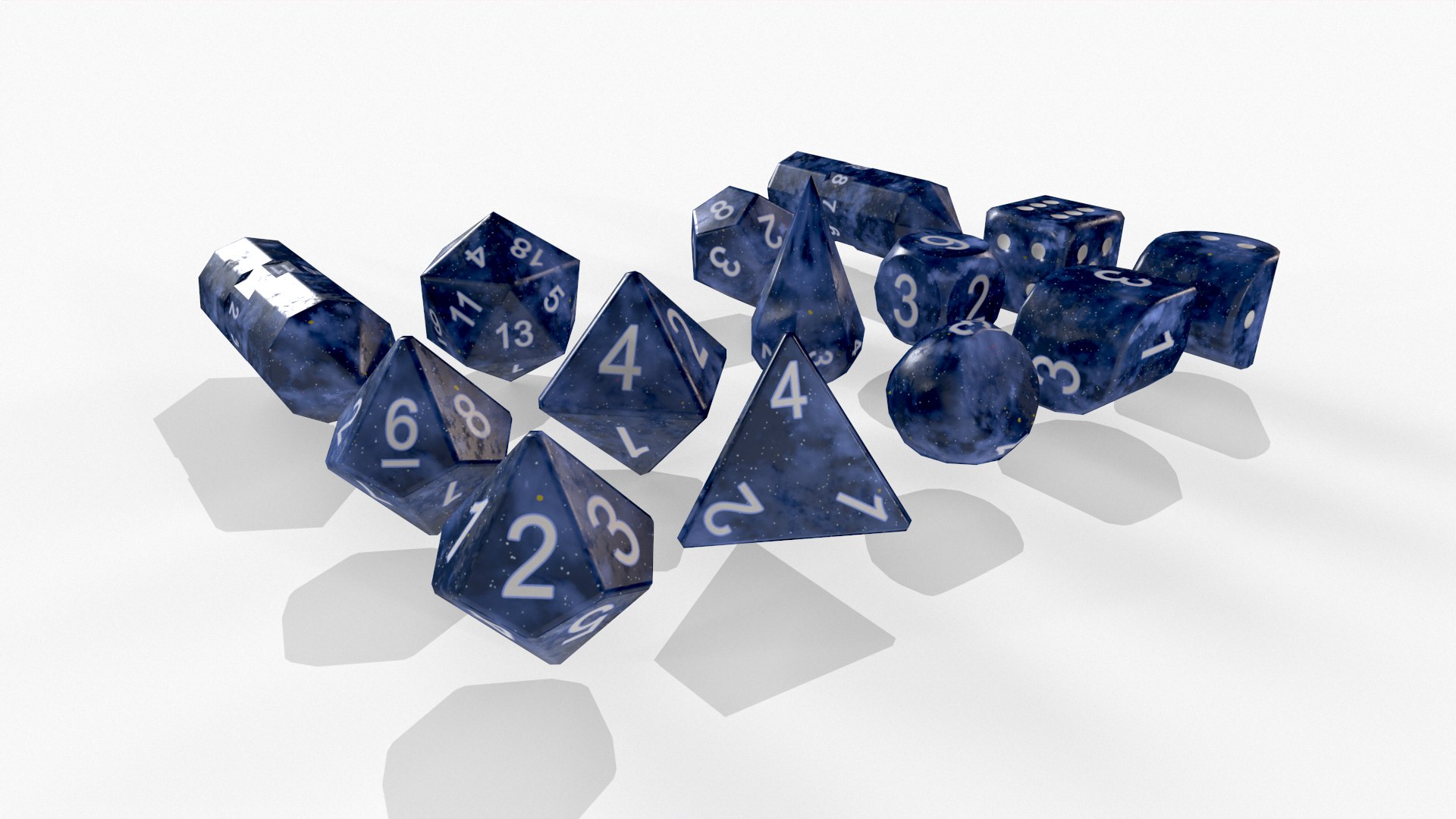 3D Dice Set Model - TurboSquid 2291038