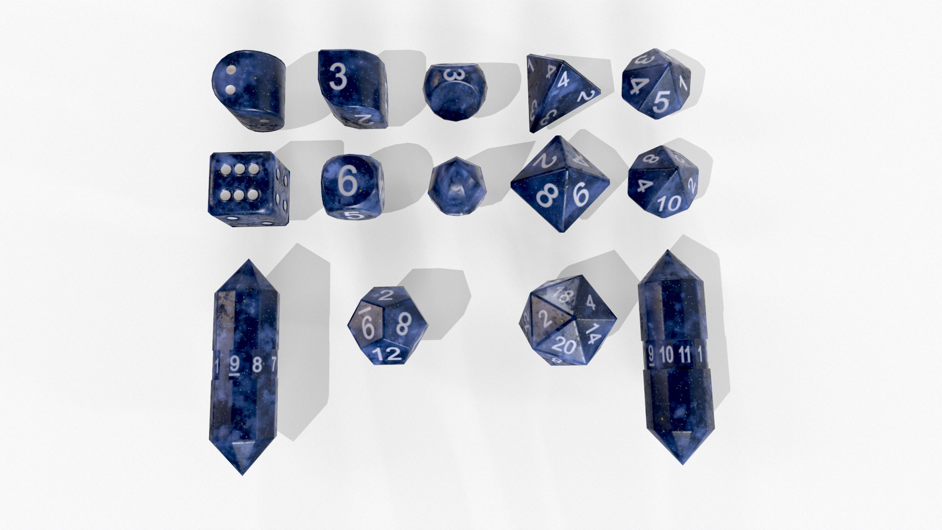 3D Dice Set Model - TurboSquid 2291038