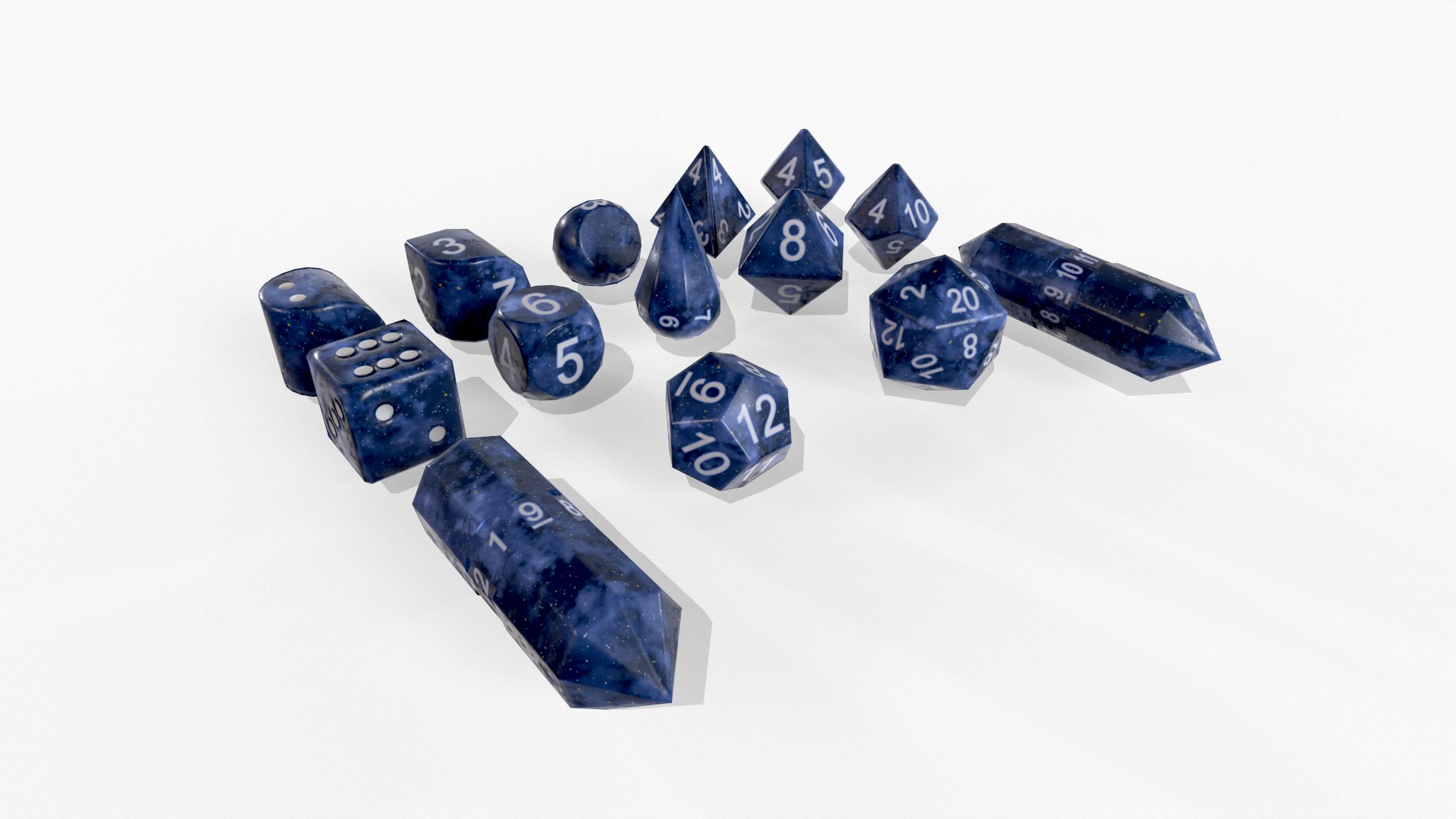 3D Dice Set Model - TurboSquid 2291038