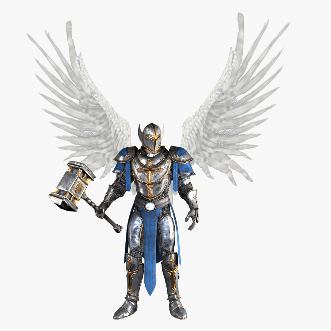 Angel Knight 3d Obj