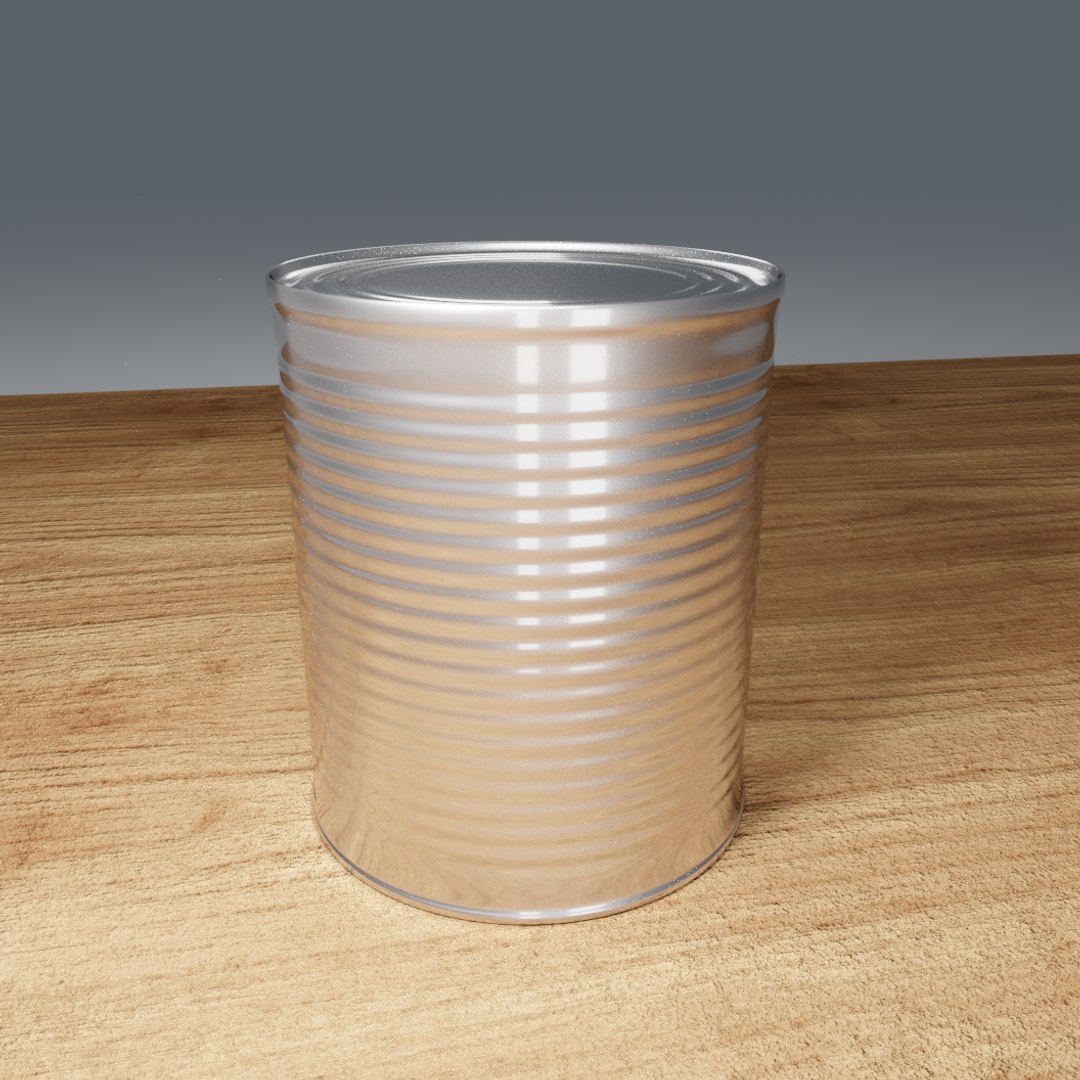 Tin 3D Model - TurboSquid 1189567