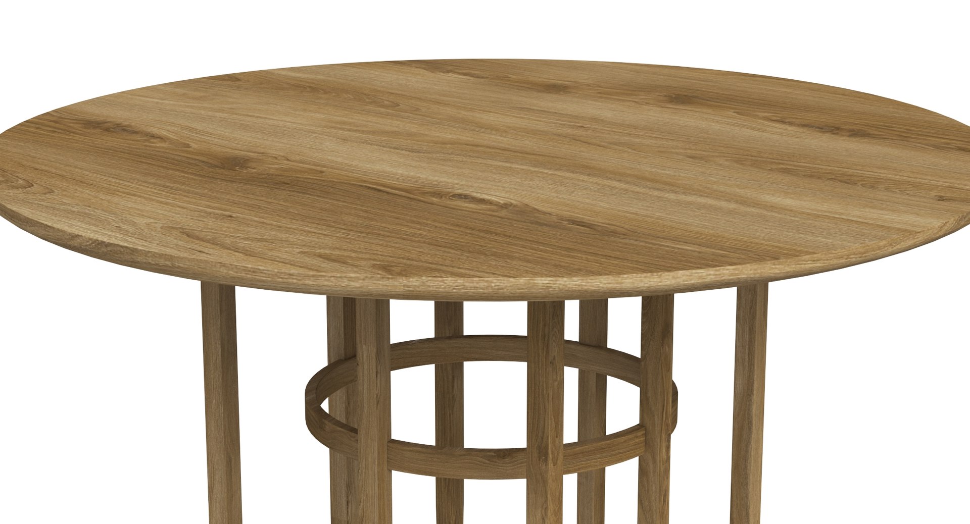 3D Round Dining Table Model - TurboSquid 2318153