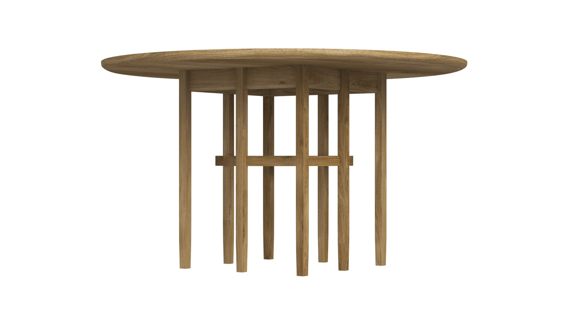 3D Round Dining Table Model - TurboSquid 2318153